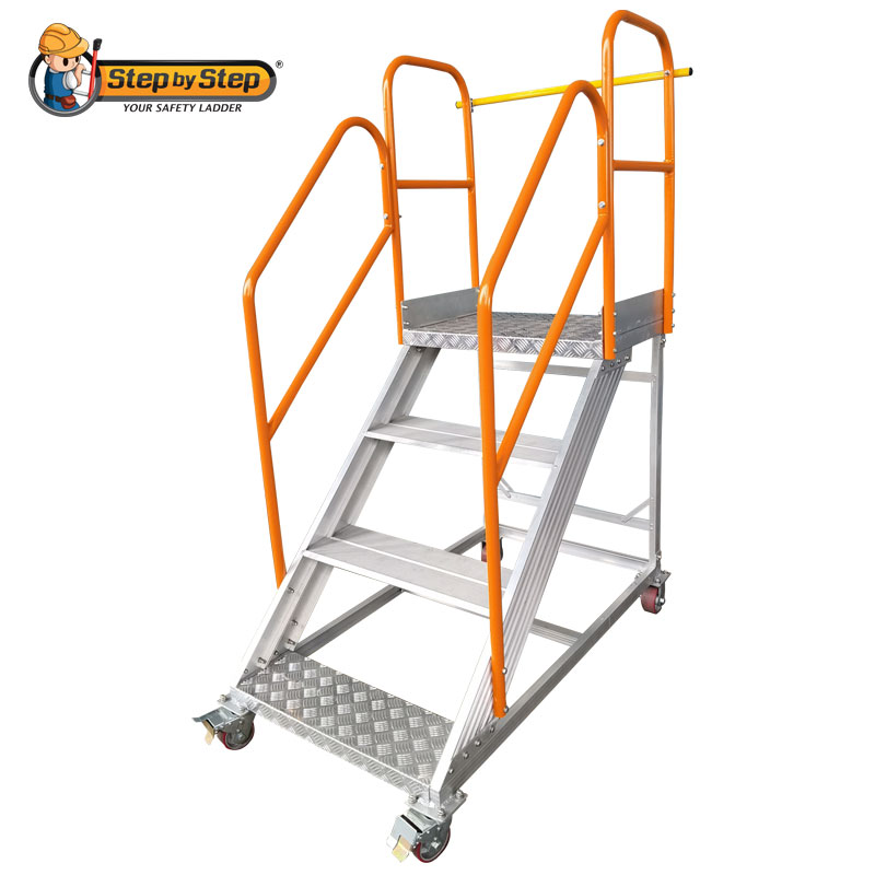 Aluminium Safety Ladder Trolley (SLT-AL)